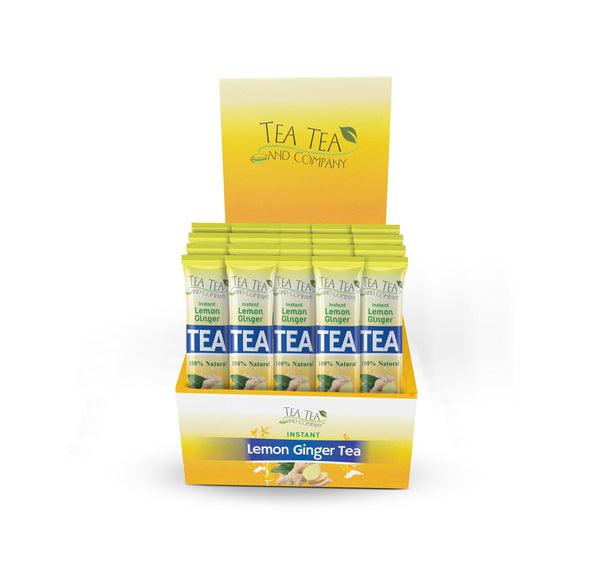 Lemon Ginger Company Pack (100 packs) – Tea Tea and Company